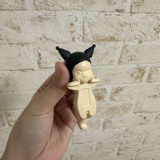 3D printing Sonny Angel Hipper Kuromi • made with Resin Printing・Cults