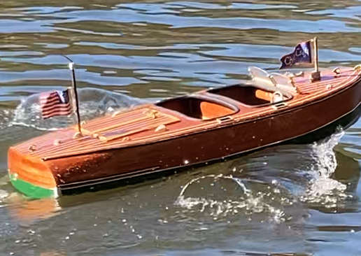 🔙 1/8th Scale 1940 Chris Craft Barrell Back RC Boat Model files ...
