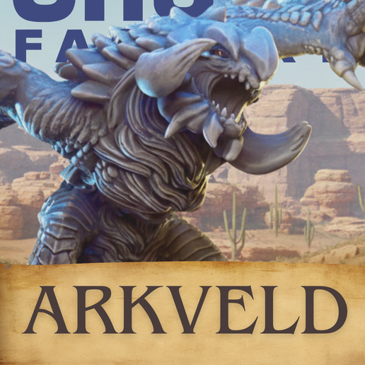 👾 Arkveld・ 3D File for 3D printing・Cults