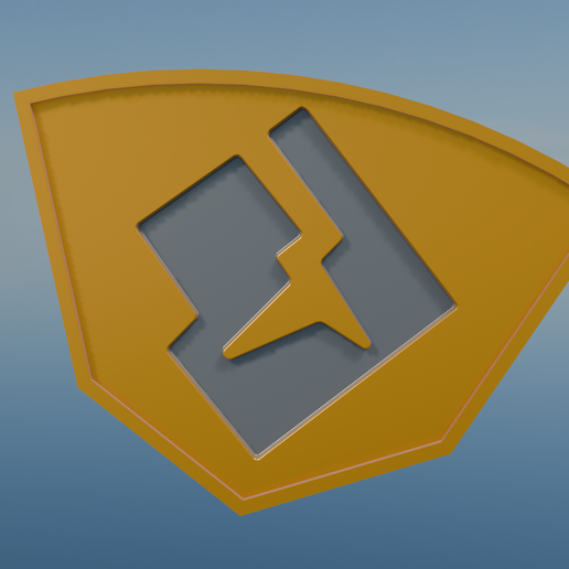 Pokemon Rock Symbol 🐉 Pokemon No. 524 Roggenrola・ STL File For 3D