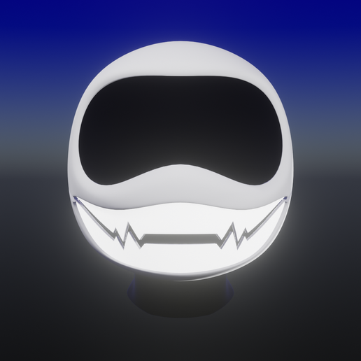 🤖 Murder Drones Mask (v2) with Articulated Jaw・ STL File for 3D printing・Cults