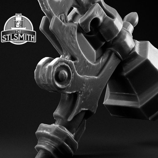 Archivo STL Boom Hammer Bloodborne Life Size Prop STL 🔨 ・Diseño de ...