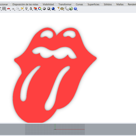 🐎 stencil rolling stones logo / logo rolling stones logo・Archivo STL ...