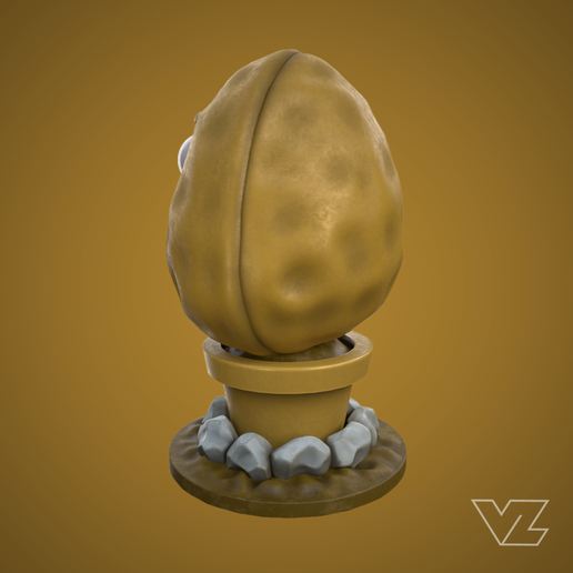 🔩 Wall Nut - Plants vs Zombies・ 3D File for 3D printing・Cults