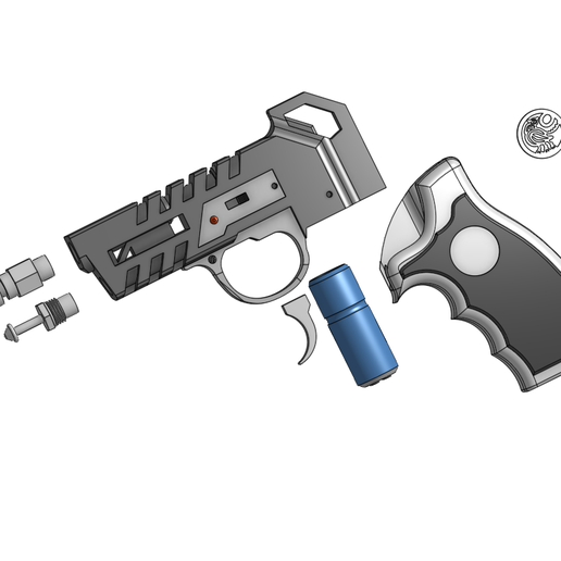 👾 Kiru Beam Heavenly Delusion Inspired Prop Blaster・ 3D File for ・Cults