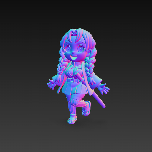 ️‍🔥 Mitsuri Kanroji・ STL File for 3D printing・Cults