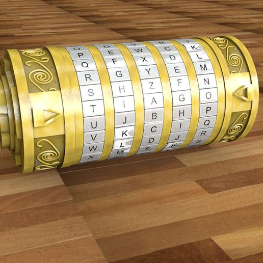 3D file Criptex Da Vinci Code 🧑‍💻 ・3D print model to download・Cults