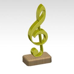 3D printer Treble clef • made with Ender 3 V3・Cults