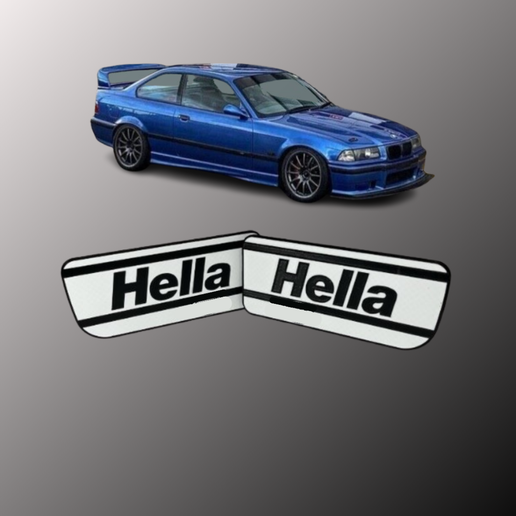 🌫️ BMW E36 Hella Fog Light Covers Bmw Auxiliary Headlamp Covers Bmw 25 ...