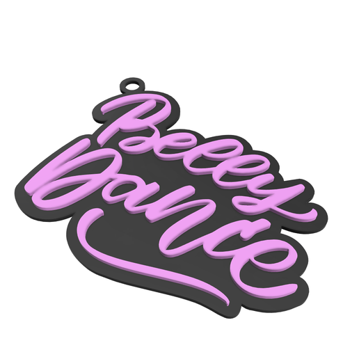 3MF file Keychain Belly Dance 🗝️ ・Model to download and 3D print・Cults