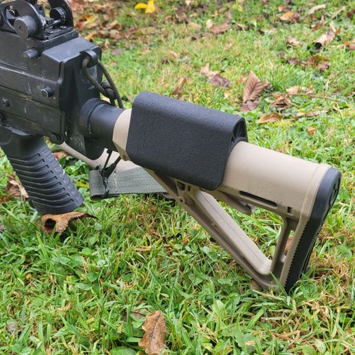 🔫 Airsoft FEER magpul MOE/CTR stock riser/cheek rest - Versions 0.25 ...