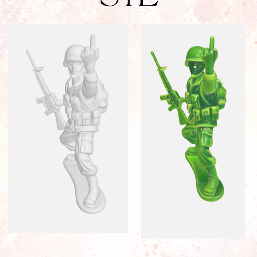 🫡 Rude Army Men Bundle / Plastic soldier / Gag gift / Navy man/Funny ...