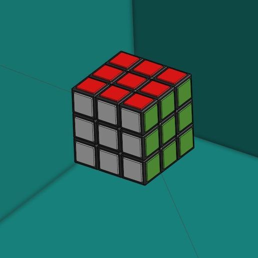 🧩 Working Rubik's Cube・Free STL File for 3D printing・Cults