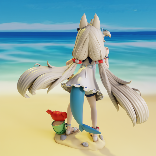 👧 Saba Sameko Vtuber・ 3D File for 3D printing・Cults