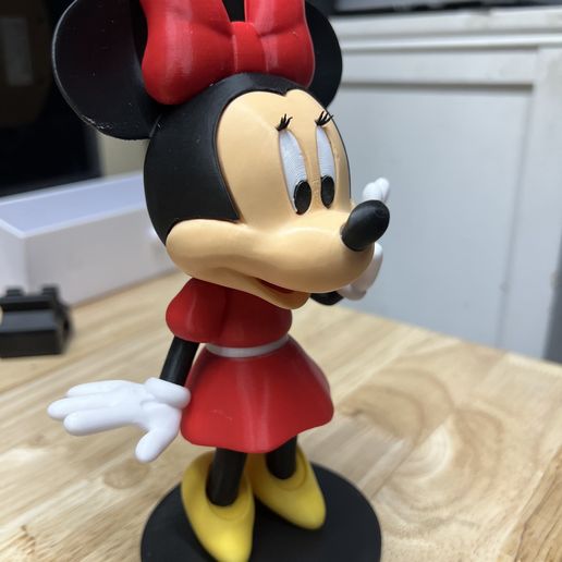 3D printed Minnie Mouse • made with Bambu X1C・Cults