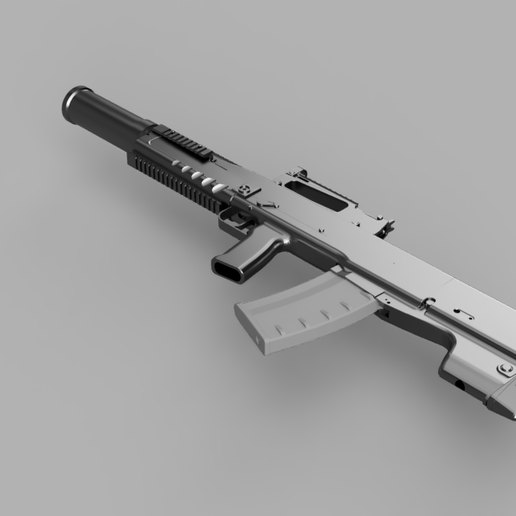 🔫 Airsoft ASh-12・ STL File for ・Cults