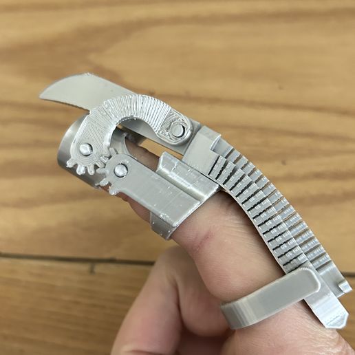 🐺 Retractable Claw・ 3D File for 3D printing・Cults