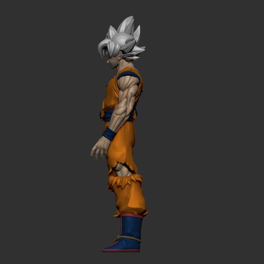 💬 Goku Ultra Instinct・ STL File for 3D printing・Cults