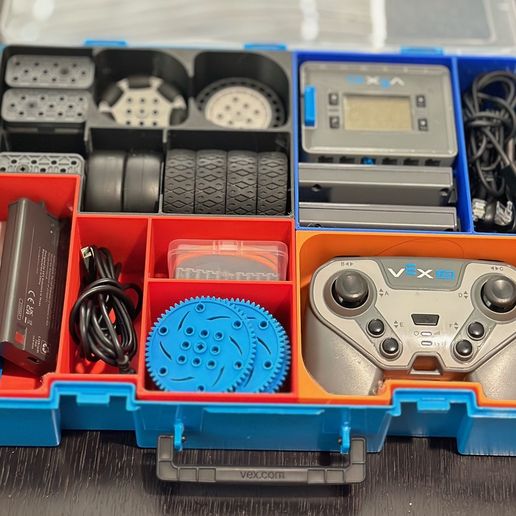 📦 Vex IQ Gen2 Box Inserts.・ STL File for 3D printing・Cults