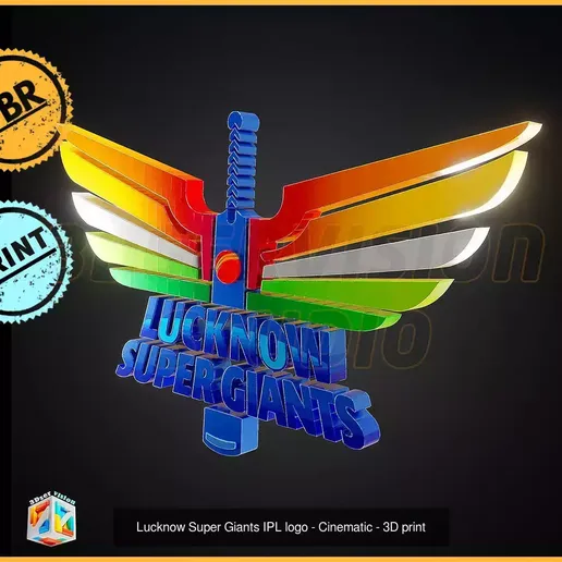 🦗 IPL cricket teams Pack logos Colección imprimible en 3D・Archivo 3D ...