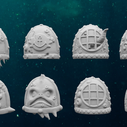 🎲 Drowned Divers・ 3D File for 3D printing・Cults