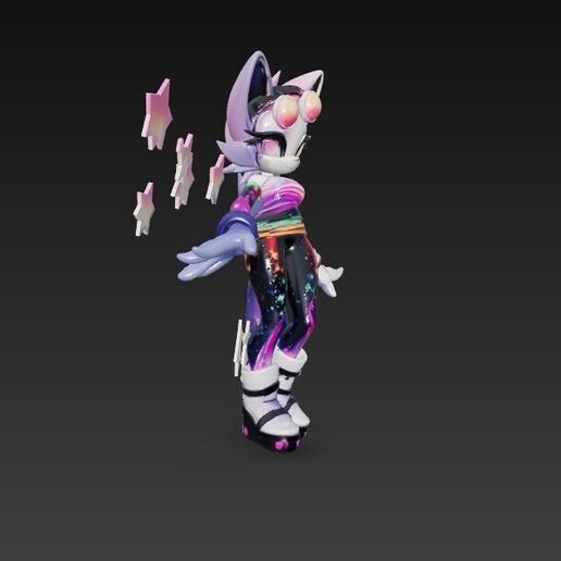 ⭐ sonic lady・ STL File for 3D printing・Cults