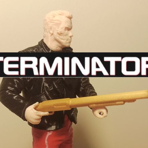 🔙 The Terminator "back" in pieces・Free 3D File for ・Cults