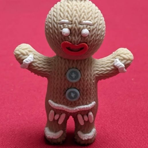 gingerbread texture 3d