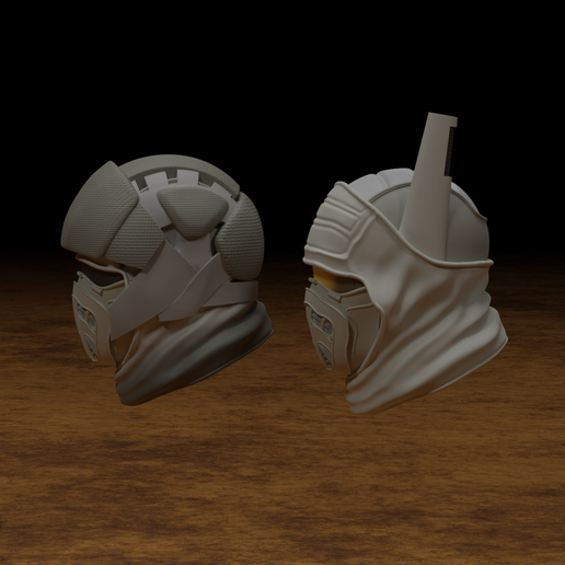 🫡 Dune Fedaykin and Fremen soldier headsculpts・ OBJ File for 3D ...