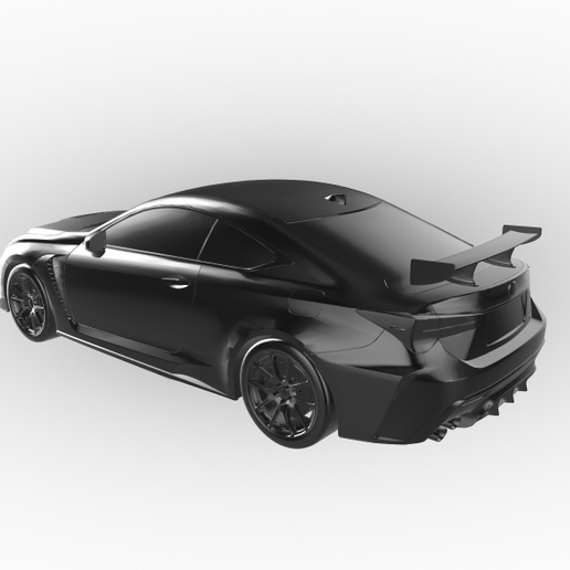 STL file Lexus RC-F 2021 🇯🇵 ・3D printable model to download・Cults
