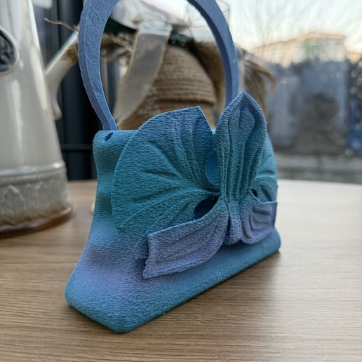 🏹 Orchid Bag-Cute Bow Mini Bag STL – Decorative Purse 3D Print ...