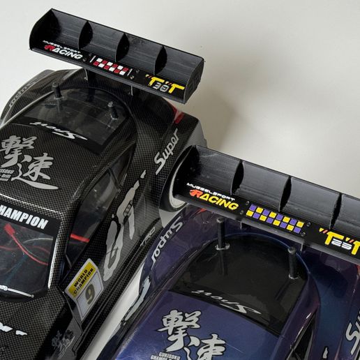 🪶 Tamiya TT-01 TT-02 rear wing・ STL File for 3D printing・Cults