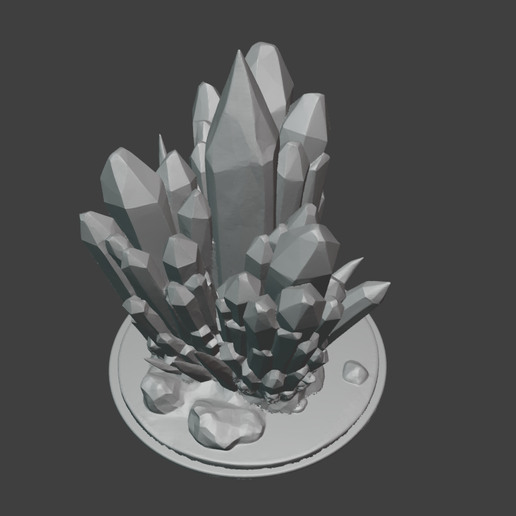 🔮 Crystal Spikes Spell・ STL File for 3D printing・Cults