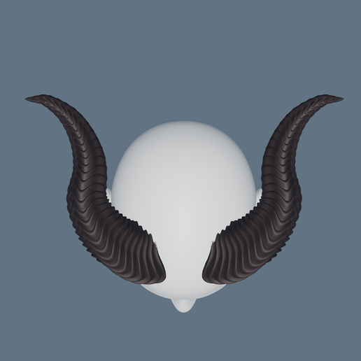 🐉 Cosplay royal dragon horns・ 3D File for 3D printing・Cults