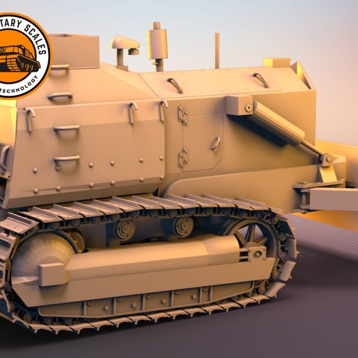 3D file Armour Bulldozer Caterpillar D7 🚜 ・Model to download and 3D ...
