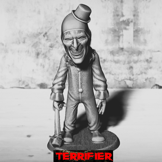 🎨 Terrifier ART THE CLOWN miniature diable /Horror Night Encounter ...