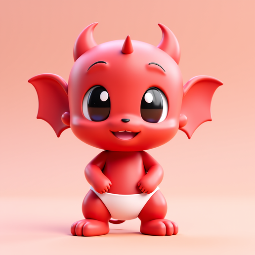 👹 minion devil・ STL File for 3D printing・Cults