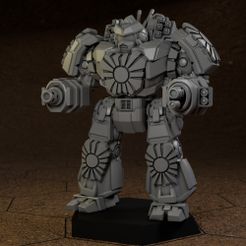 American Mecha FREE samples・5 3D Models & STL Files to Download・Cults