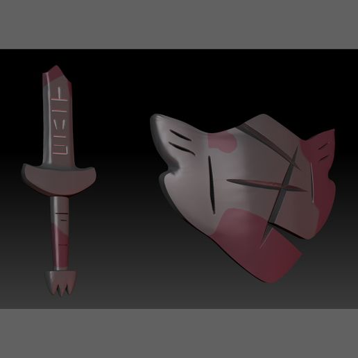 STL file Pokemon Rusted Sword Rusted Shield 🐉 ・3D print object to ...
