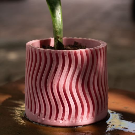 🪴 Modern planter | PLANTER STL | plant pot・ STL File for 3D printing・Cults