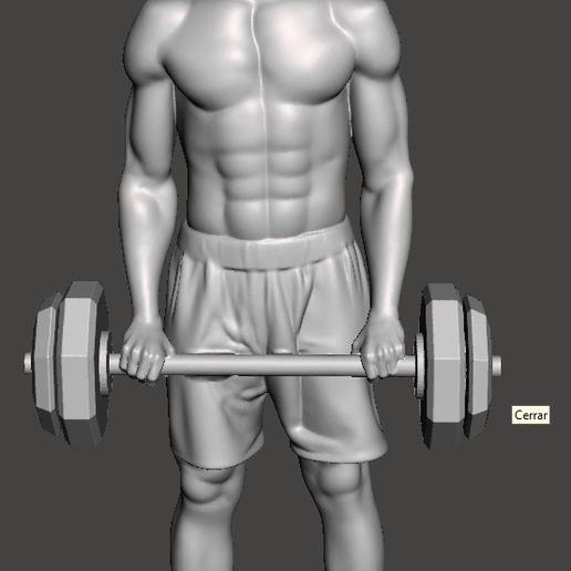 🎾 young bodybuilder athlete・ STL File for 3D printing・Cults