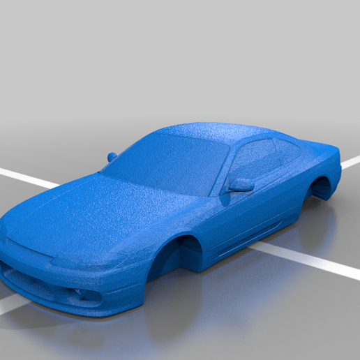 🚗 Nissan Silvia S15・Free STL File for ・Cults