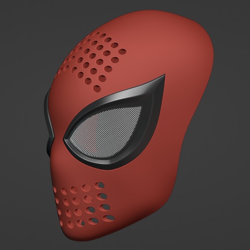 🦸‍♂️ Faceshell Spider-Man (Marvel Rivals Skin PS5)・ STL File for 3D ...