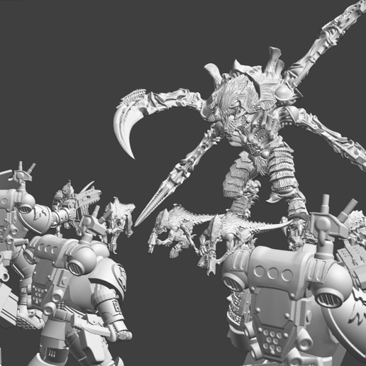 🛰 Full Battle 2・ STL File for 3D printing・Cults