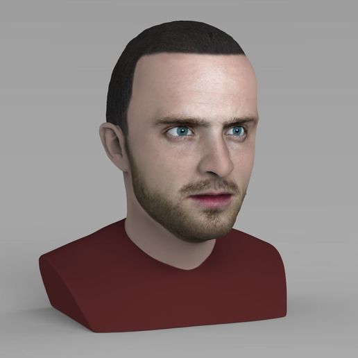 👤 Jesse Pinkman Breaking Bad bust for full color 3D printing・ 3D File ...