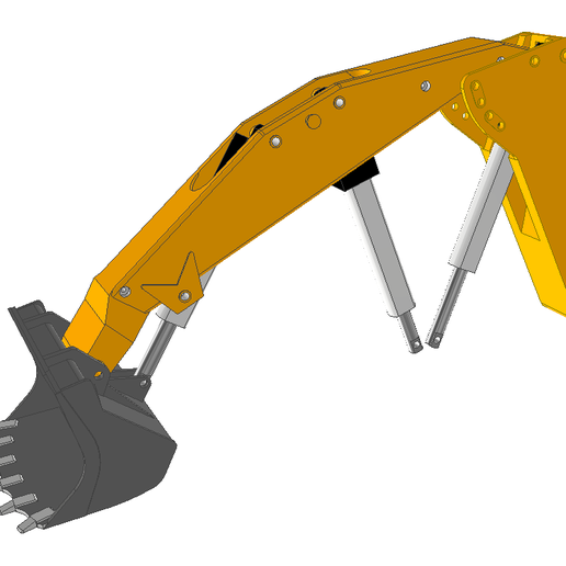 Archivo 3D Front Shovel 🚜 ・Diseño para descargar y imprimir en 3D・Cults