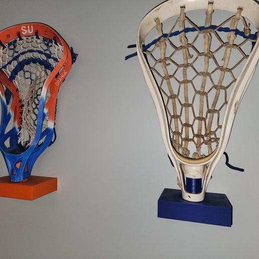 🥍 Lacrosse Head Stand / Wall Mount・ STL File for 3D printing・Cults