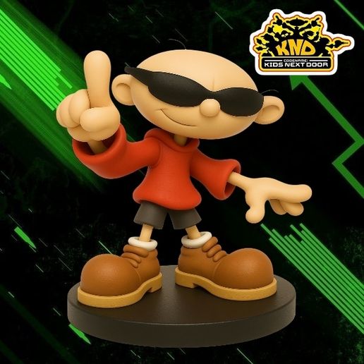 ⏭️ Codename: Kids Next Door KND the neighborhood kids pack X 5・ STL ...