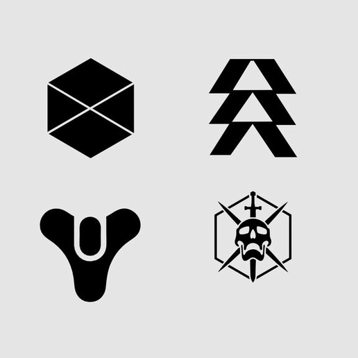 🏹 Destiny 2 Gambit Coins - Guardian Classes and More・Free STL File for ...