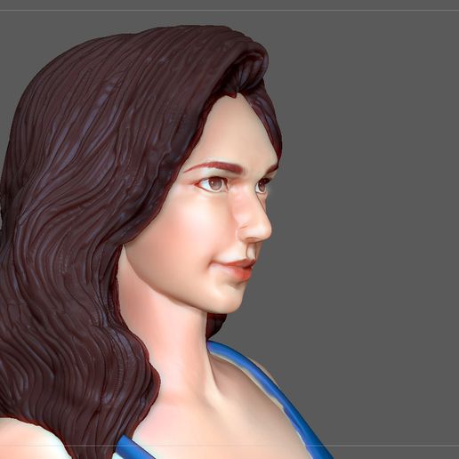 Télécharger Fichier Stl Wonderwoman Dress Statue Dc Movie Caractere Gal